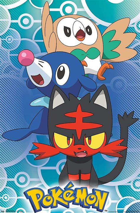 Trends International Pokémon Alola Region Wall Poster 22375 X 34 Premium Unframed Version