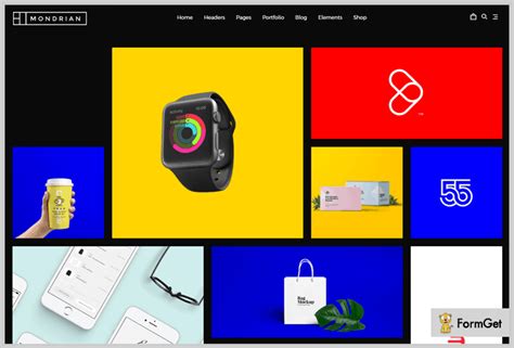 Best Grid WordPress Themes Free And Paid FormGet