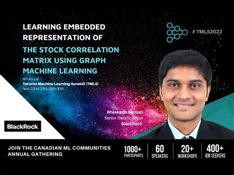 Free Video Learning Embedded Representation Of Stock Correlation Matrix Using Graph Machine