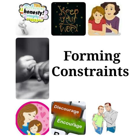 How To Live Wisely Forming Constraints