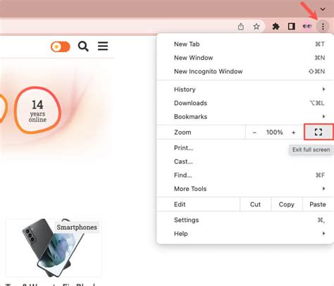 How To Enter And Exit Full Screen In Google Chrome