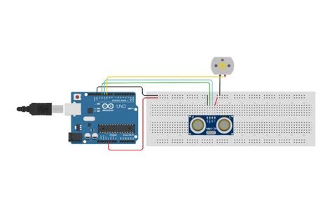 Circuit Design Arduino Sensor Con Motor Edgardo García Tinkercad