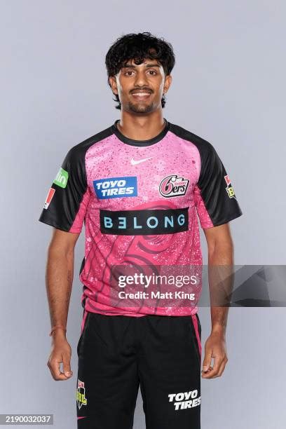 Jafer Chohan Poses During A Sydney Sixers 2024 25 Bbl Headshots News Photo Getty Images
