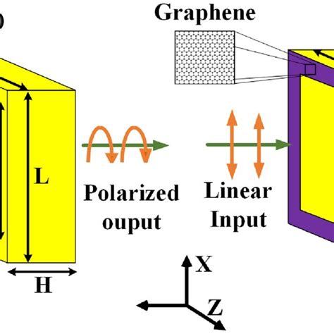 Schematic Of The Polarizer Structure Three Dimensional View Of A Ngp