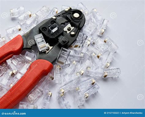 Twisting Cable Tool Twisted Pair Ethernet Utp Cat 5 Crimping Rj45 Lan Cable Stepping To