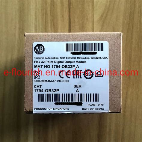 Allen Bradley 1794 Ob32p Flex I O Output Module 24V DC 32 Source