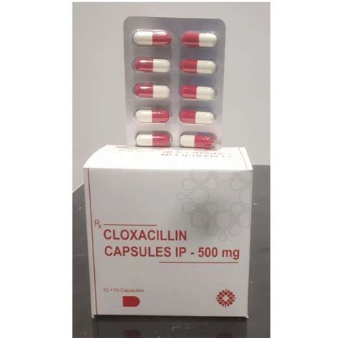 500mg Cloxacillin Capsule Ip At ₹ 450box Cloxacillin Capsule In Ahmedabad Id 27571180191