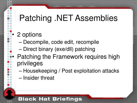 Ppt Net Framework Rootkits Backdoors Inside Your Framework