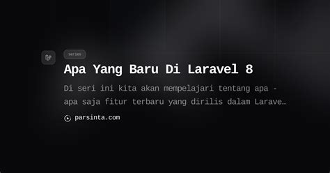 Apa Yang Baru Di Laravel 8 Format Route Berubah