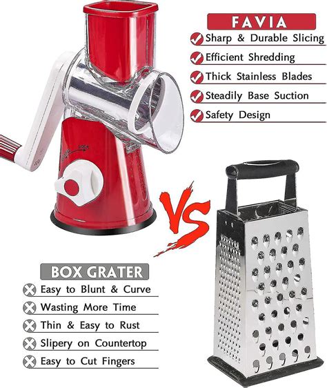 Rotary Hand Vegetable Grater, Vegetable Grater-multi-function Drum ...