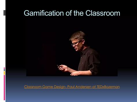 Gamification And Game Based Learning Pptx