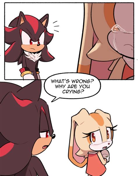 Shadow The Hedgehog And Cream The Rabbit Sonic Drawn By Toonsite
