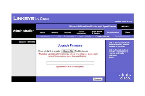 Cisco Linksys Router Wrt