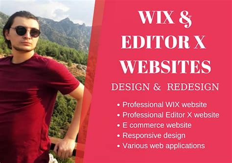 Do Professional Wix And Editor X Website Design Or Redesign By