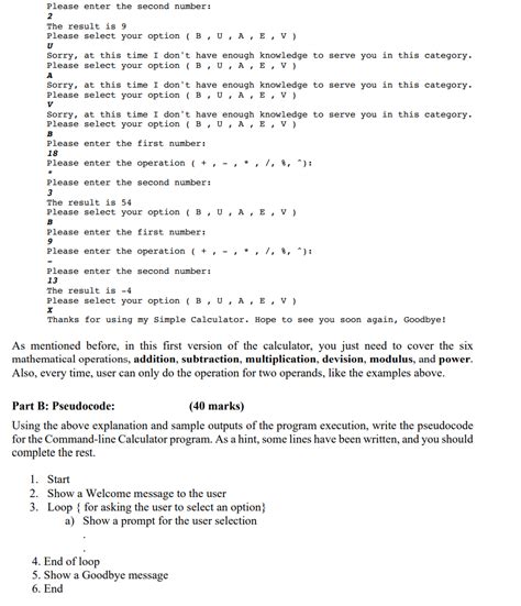 Solved I Only Need Help With Part B Of The Assignment Which Chegg