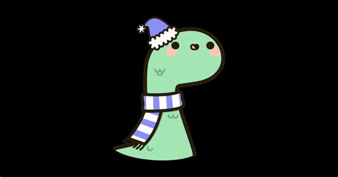 Cute Nessie In Hat Nessie Sticker Teepublic