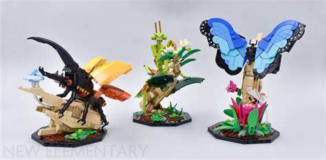 Bug Fest Using Lego® Ideas 21342 The Insect Collection Introducing The Elements New