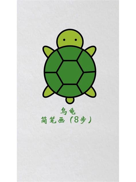 龟简笔画最简单（漂亮14张） 简笔画图片大全