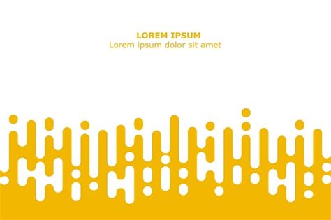 추상 둥근 노란색 선입니다 하프톤 전환 디자인 포스터 인사말 카드 사진 앨범 배너 벡터 그림입니다 흰색 배경에 격리 검은색에 대한 스톡 벡터 아트 및 기타 이미지 Istock