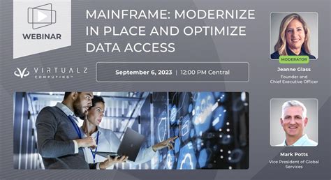 Mainframe Modernize In Place And Optimize Data Access Virtualz Computing