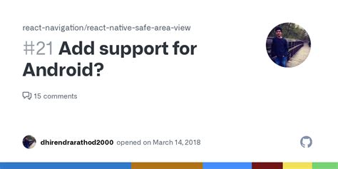 Add Support For Android · Issue 21 · React Navigationreact Native