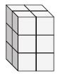 Finding Volume Of A Rectangular Prism Made Of Unit Cubes Practice Geometry Practice Problems
