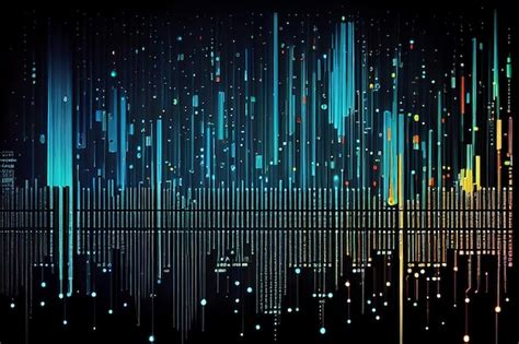 Premium Photo Abstract Big Data Flow Background