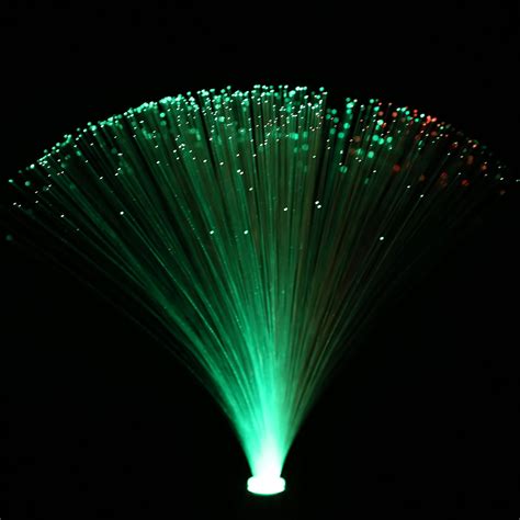 1 шт красивый светодиодный светильник меняющий цвет волоконно оптический светильник для