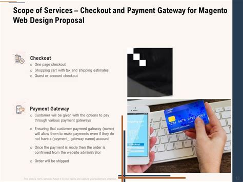 Magento Web Design Proposal Powerpoint Presentation Slides Presentation Graphics