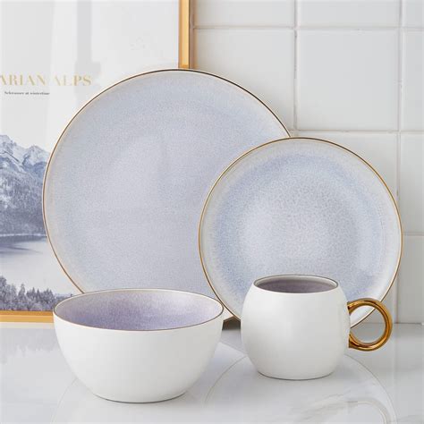Stone Lain Josephine Porcelain Dinnerware Set 16 Piece
