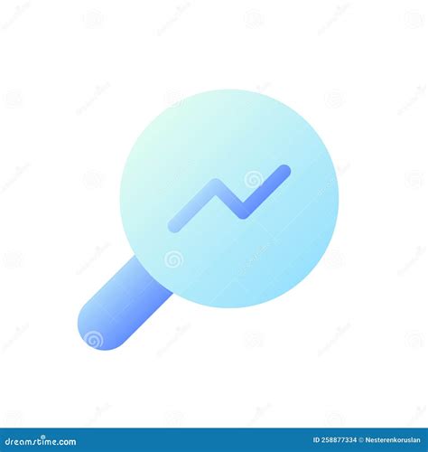 Analytic Tool Pixel Perfect Flat Gradient Two Color Ui Icon Stock Vector Illustration Of Chart
