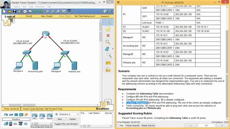 Chapter 8 3 1 2 Packet Tracer Ccna2 Cisco Gllasopa