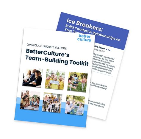 Team Building Toolkit Betterculture