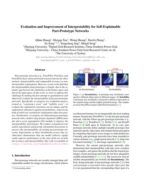 Pdf Evaluation And Improvement Of Interpretability For Self