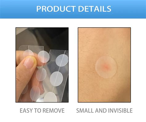 Disposable Hydrocolloid Anti Itch Patch Natural Plant Essential Oil