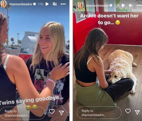 Shannon Storms Beadors Twins Leave For College Pics