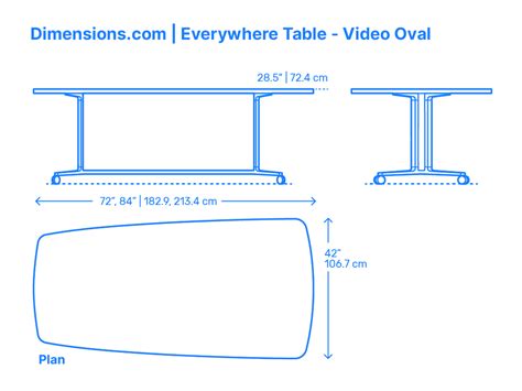 Everywhere Table Round 4 Column Base Dimensions And Drawings