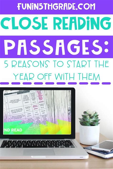 Close Reading Steps For Your Upper Elementary Classroom Artofit