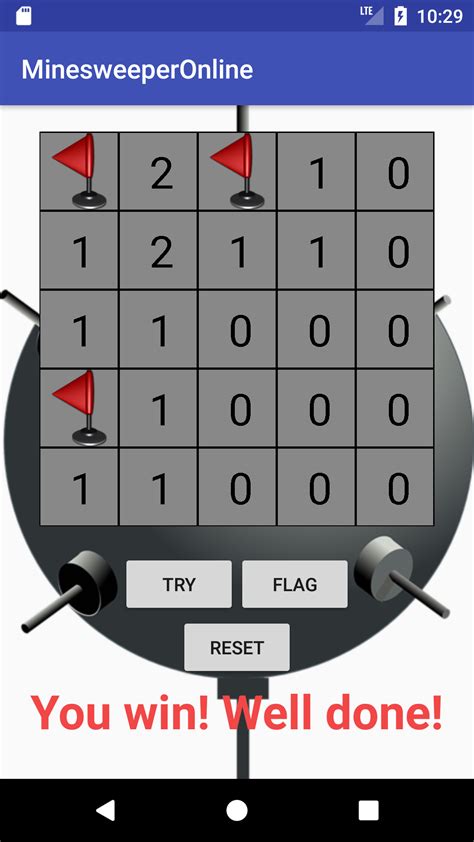 Github Nicktejandroid Minesweeper A Minesweeper Project On Android This Is My Second