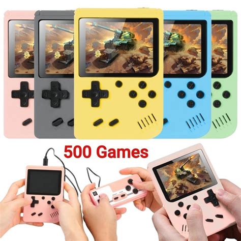 Portable Retro Video Game Console Bit Handheld Game Player Built In Games Inch TFT