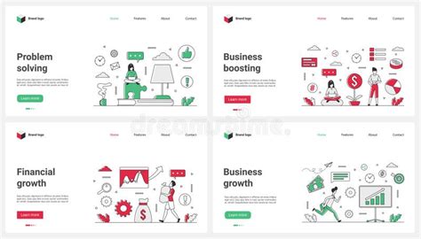 Business Boosting Problem Solving Financial Growth And Sales Tiny