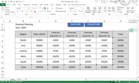 Zaryab Sheikh On Linkedin Vba Code To Protect Formulated Cells In Excel