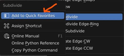 What Is The Shortcut For Using The Subdivide Tool In Blender Blender