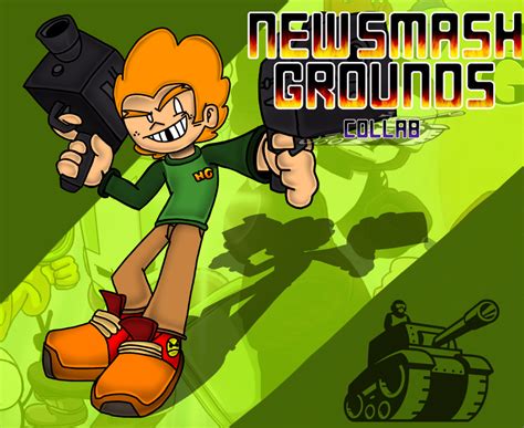 Pico Picos School Newsmashgrounds Collab By Anassanimationpro On