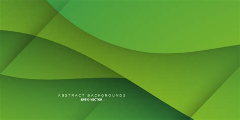 Modern Premium Colorful Wavy Abstract Background With Gradient Green Soft Color On Background