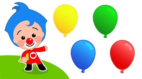 Máquina De Globos Saltarina 1 🎈🌈 Video Educativo Plim Plim Youtube