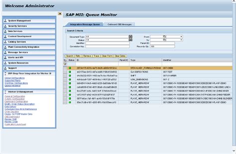 Error After Running Sap Oee Demo Plant Master Data Sap Community