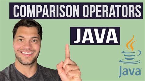 How To Use Comparison Operators In Java Beginner Tutorial Youtube