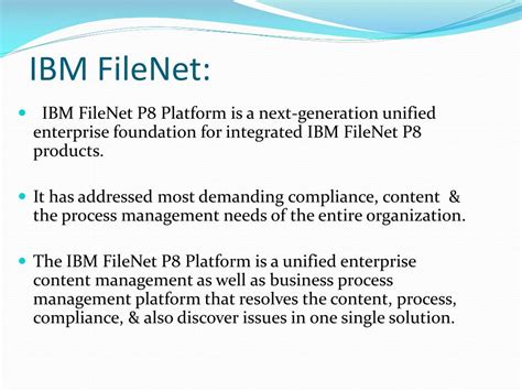 Ppt Ibm Filenet Training Ibm Filenet Admin And Developer Online Training Powerpoint