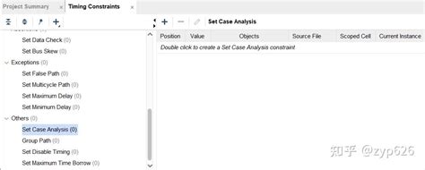 Fpga设计时序约束八、others类约束之setcaseanalysis 知乎